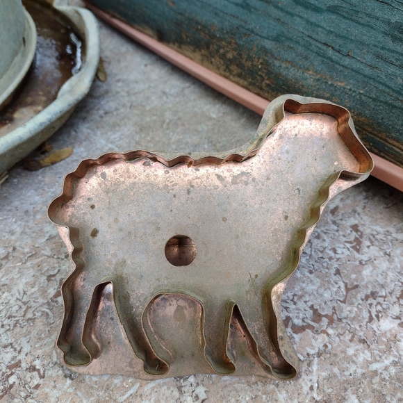 Copper | Kitchen | Copper Sheep Cookie Cutter Made By Famous Maker ...